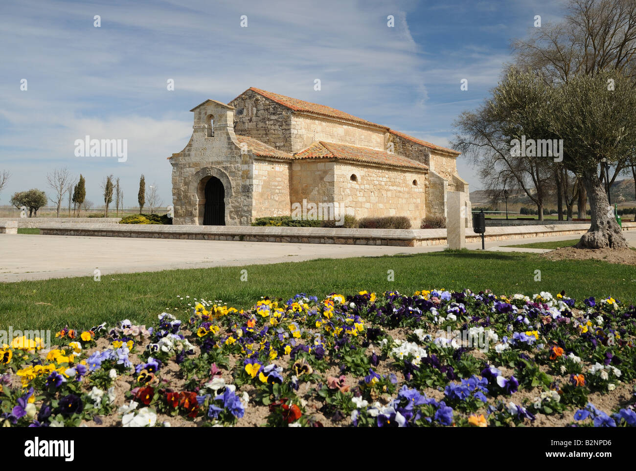 Visigothic Basilica de San Juan Bautista the oldest church in Spain at ...