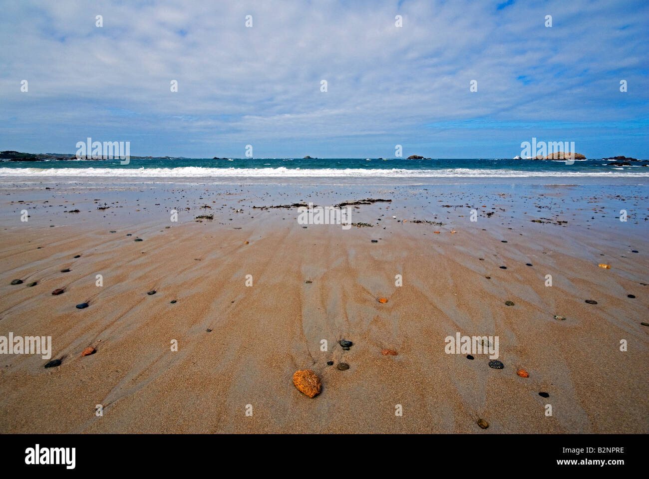 Vazon beach hi-res stock photography and images - Alamy