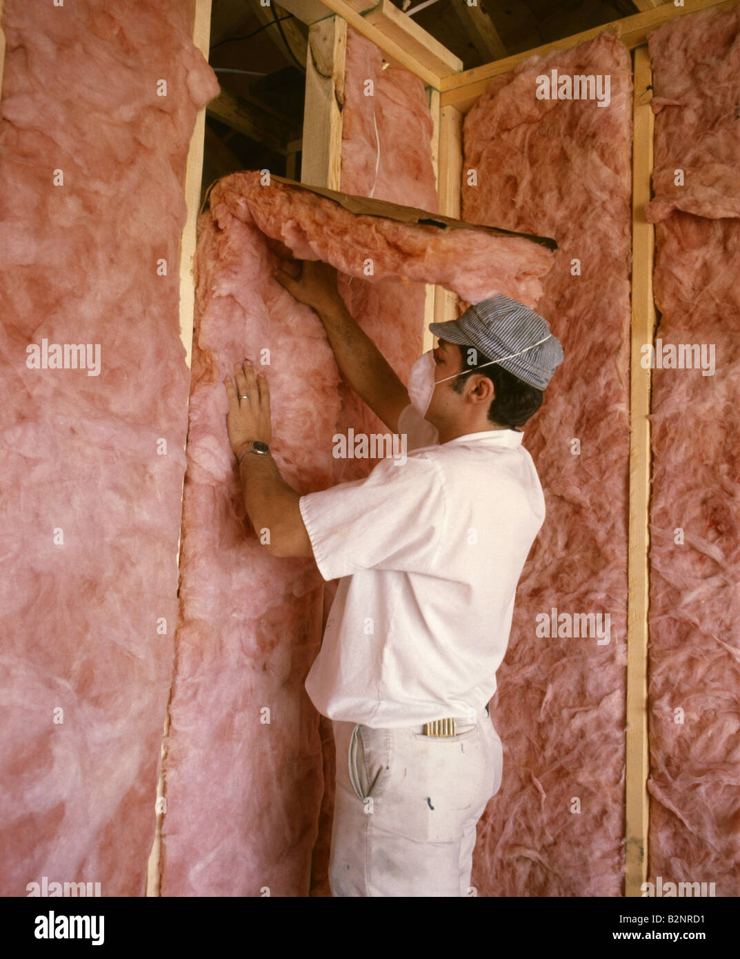 Installing insulation hi-res stock photography and images - Alamy