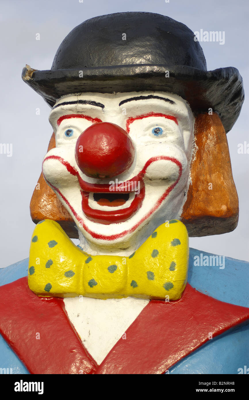 Clown head with hat hi-res stock photography and images - Alamy