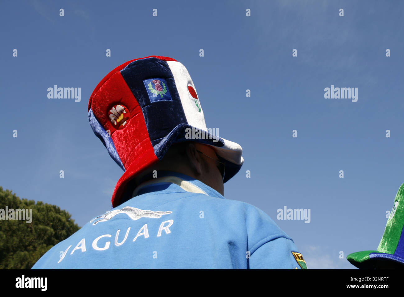 italian rugby fans in rome for the six nations match Stock Photo - Alamy