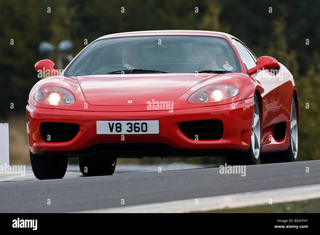 Ferrari 360 Modena Knockhill Fife Scotland Stock Photo - Alamy