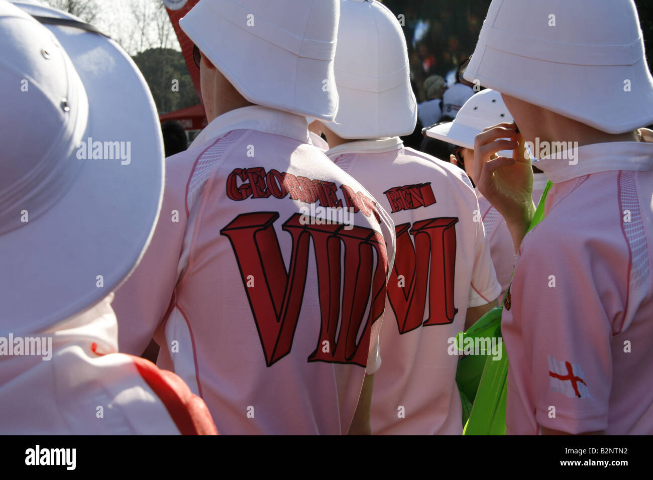 English rugby fans hi-res stock photography and images - Alamy