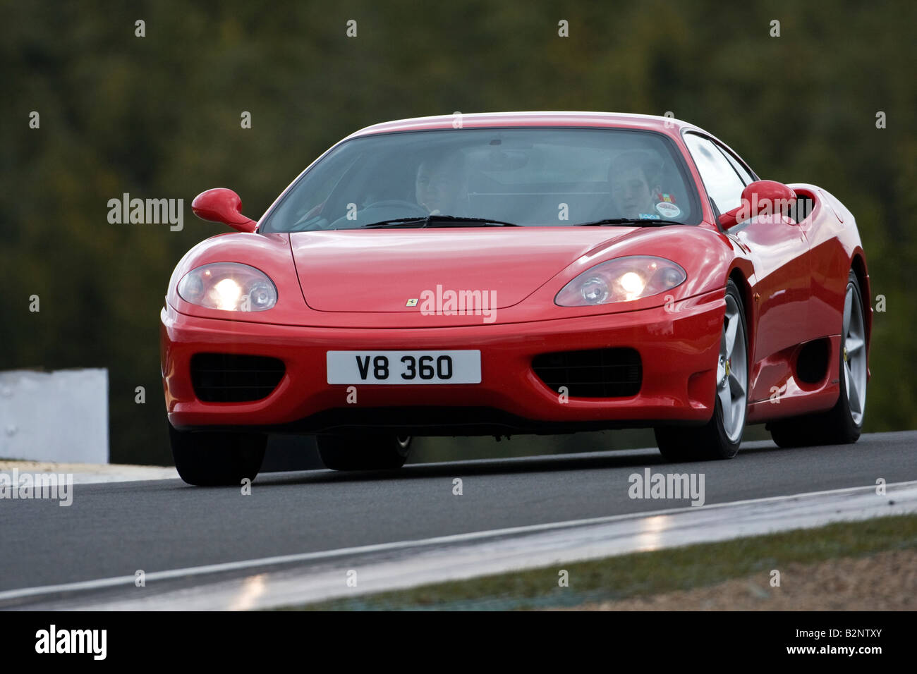 Ferrari 360 Modena Knockhill Fife Scotland Stock Photo - Alamy