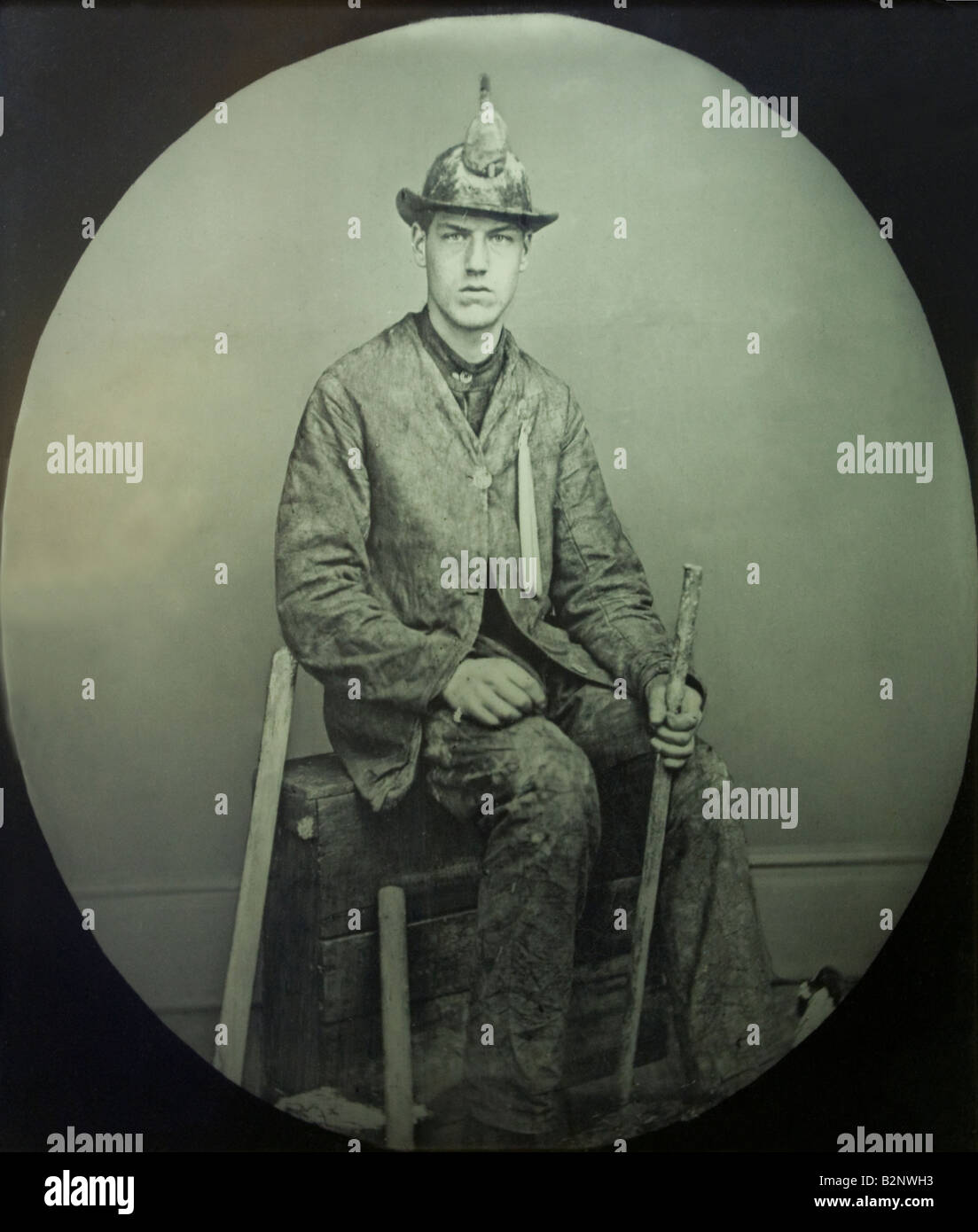 Photograph of Cornish Miner Cornwall West Country England UK United ...