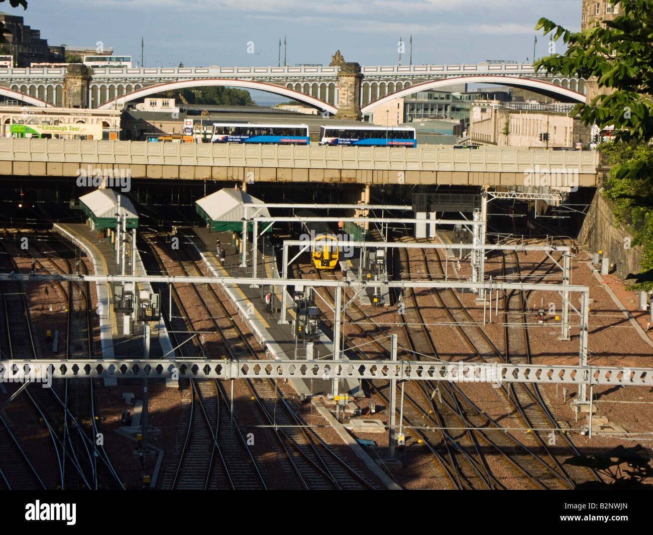 Waverley station platform hi-res stock photography and images - Alamy