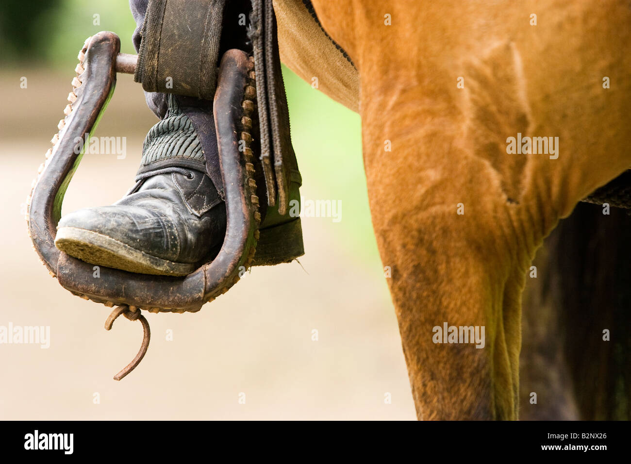 Booted Foot High Resolution Stock Photography and Images - Alamy
