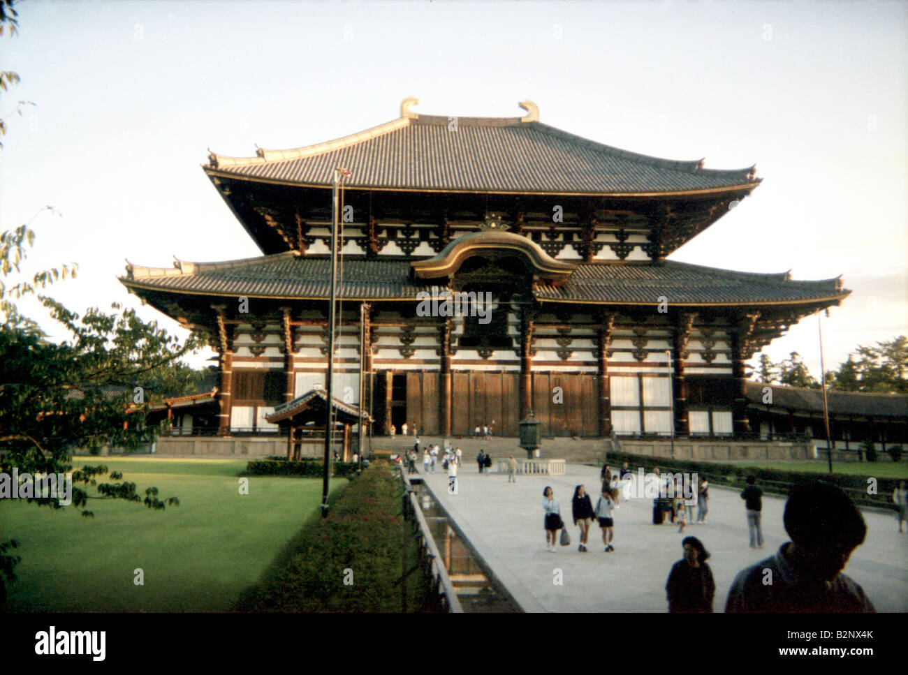 The Temple at Nara Stock Photo - Alamy