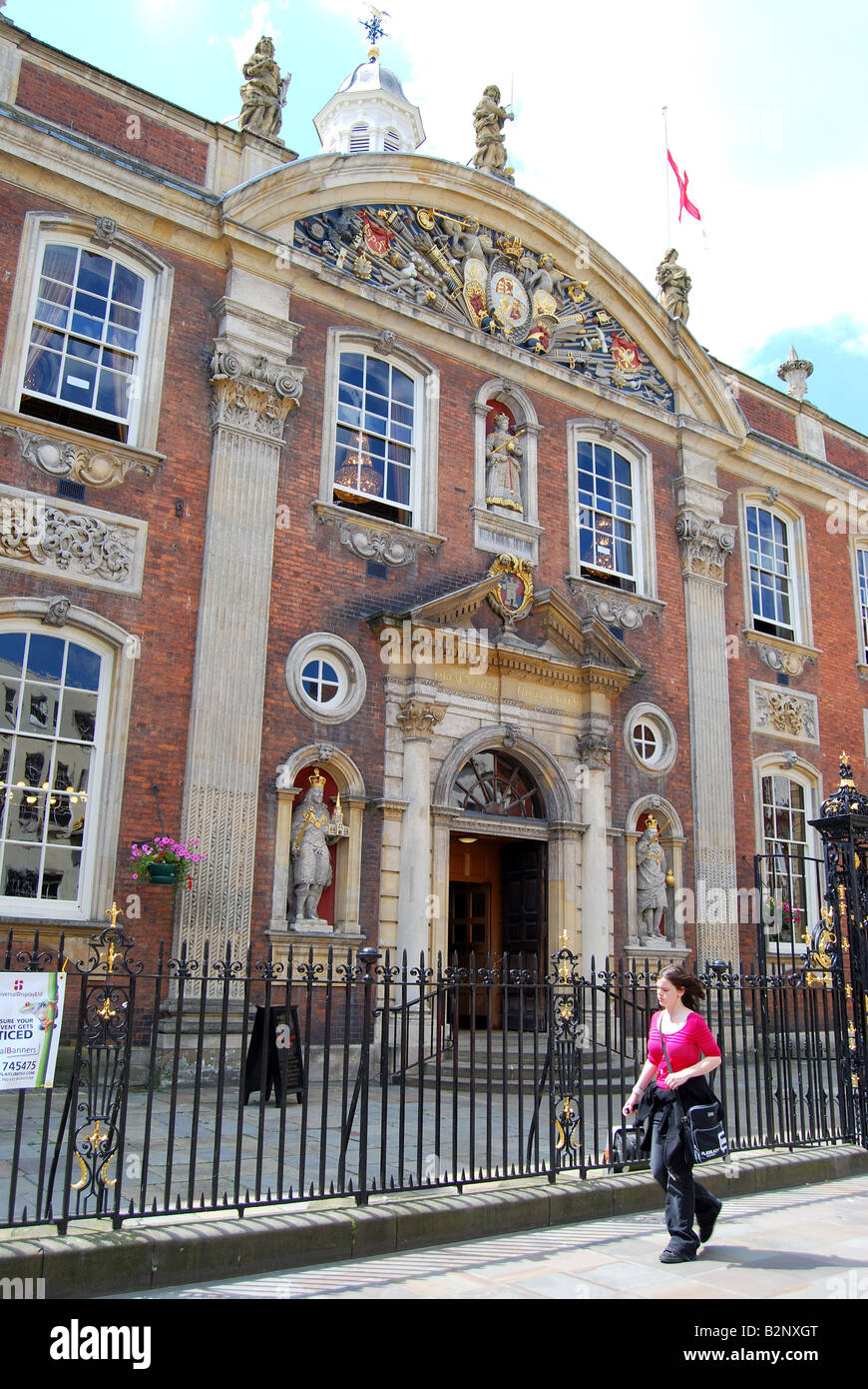Worcester Guildhall, High Street, Worcester, Worcestershire, England ...
