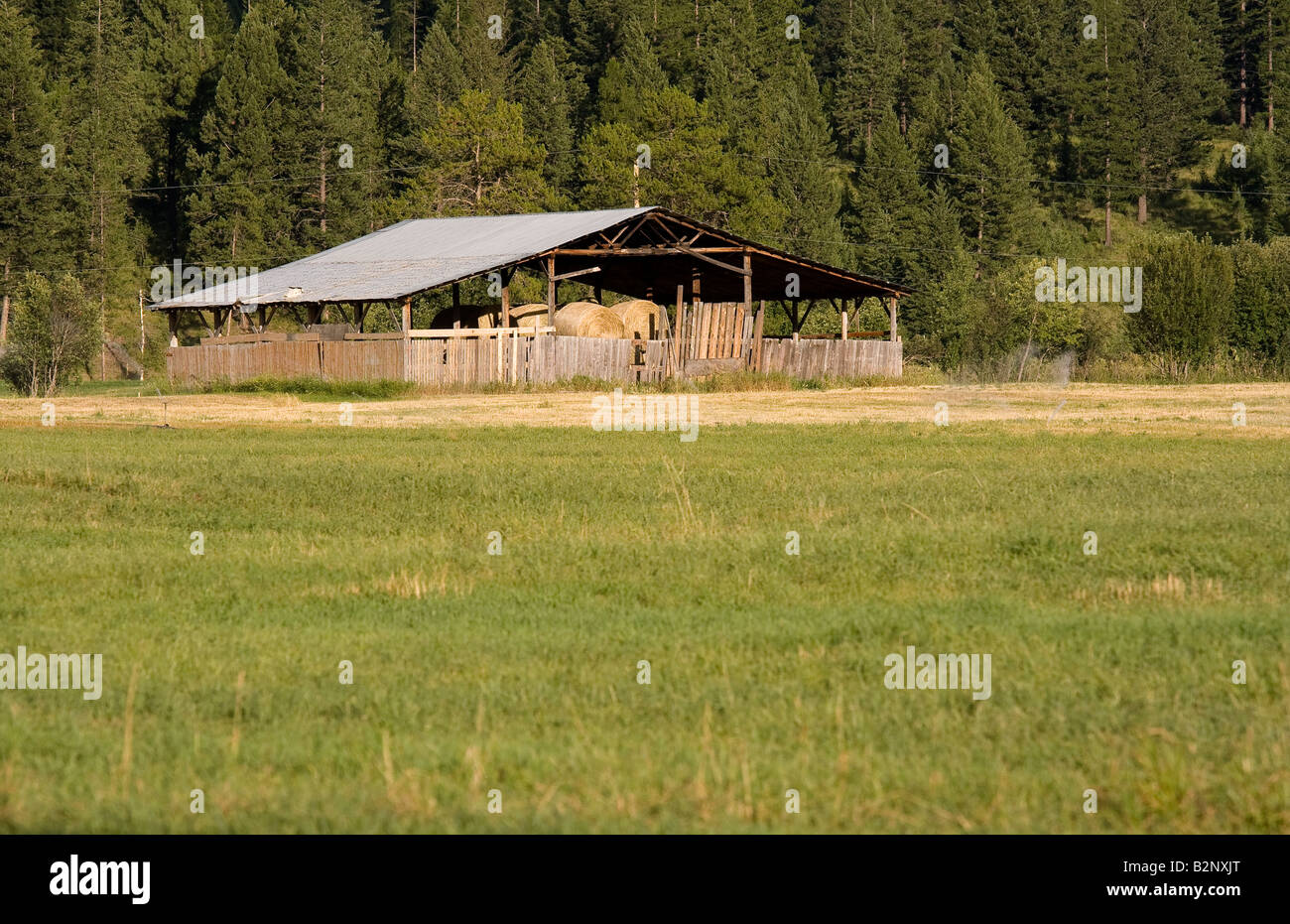 Shed on farm field hi-res stock photography and images - Alamy