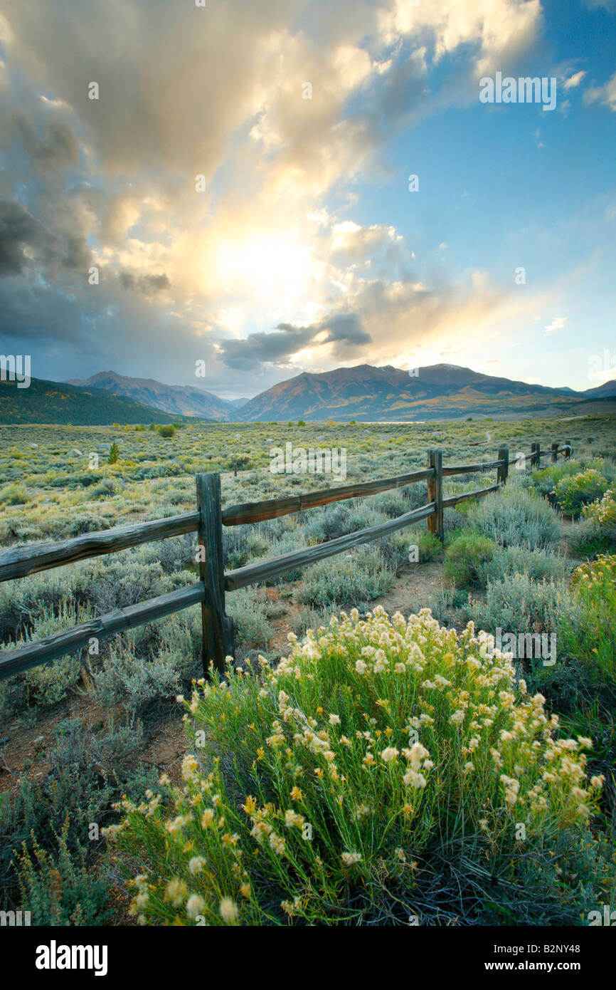 Sunset, San Isabel National Forest, Colorado Stock Photo - Alamy