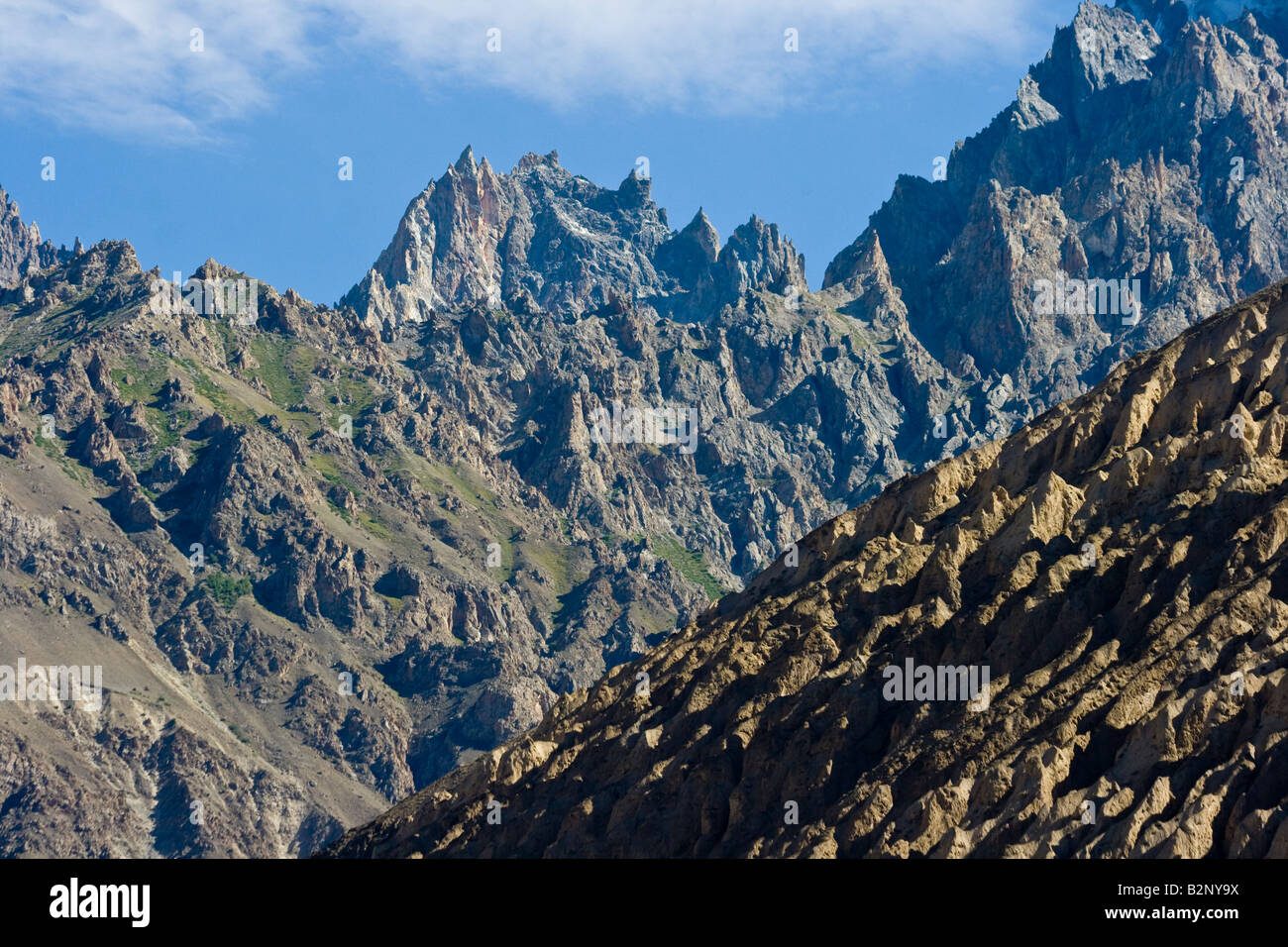 Karakoram Mountains at Sost in Northern Pakistan Stock Photo - Alamy