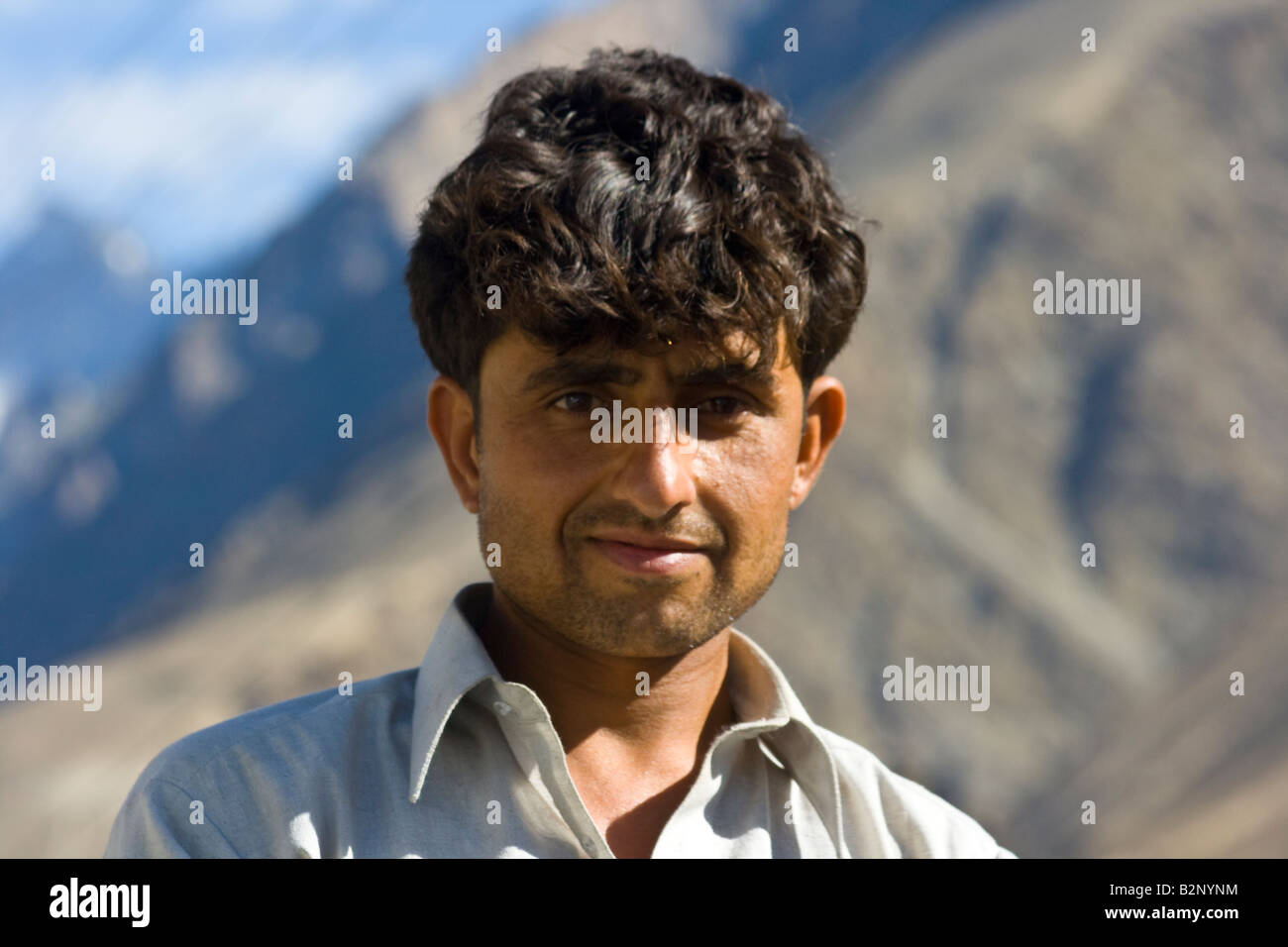 Pakistani Man in Sost Northern Pakistan Stock Photo - Alamy