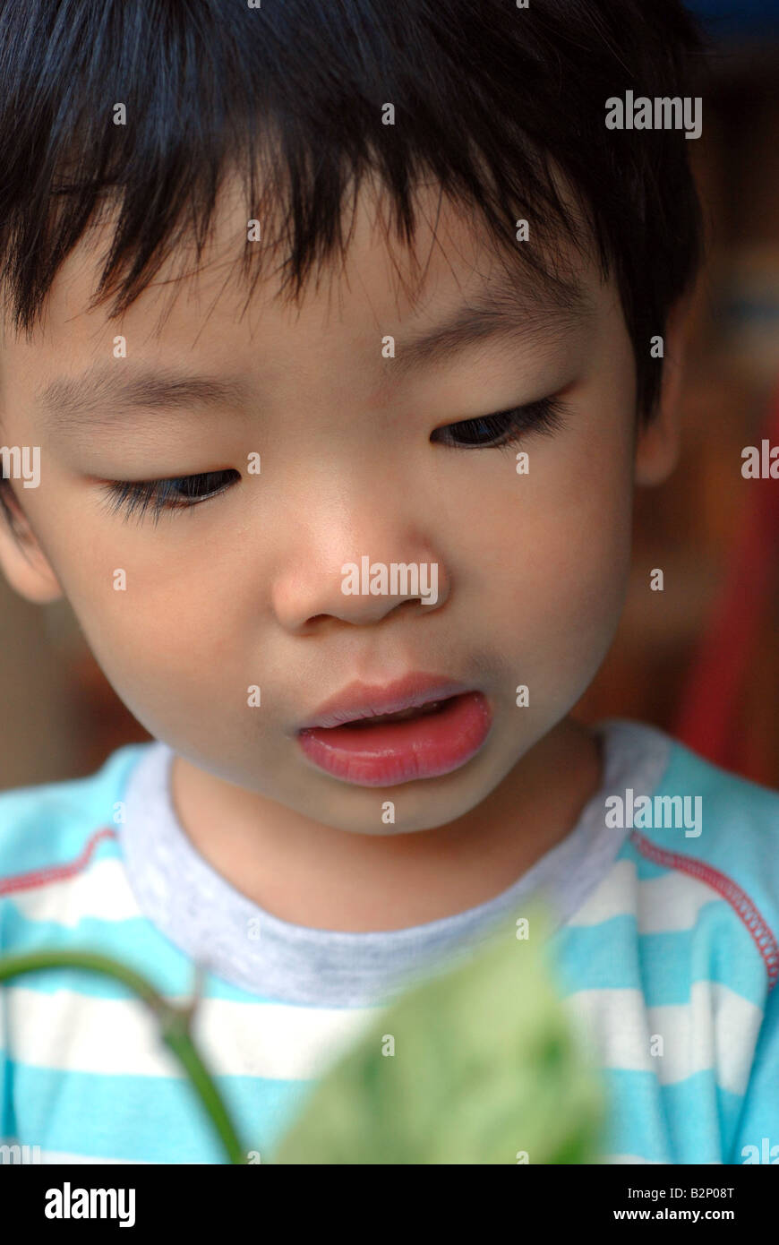 Toddler face closeup Stock Photo - Alamy