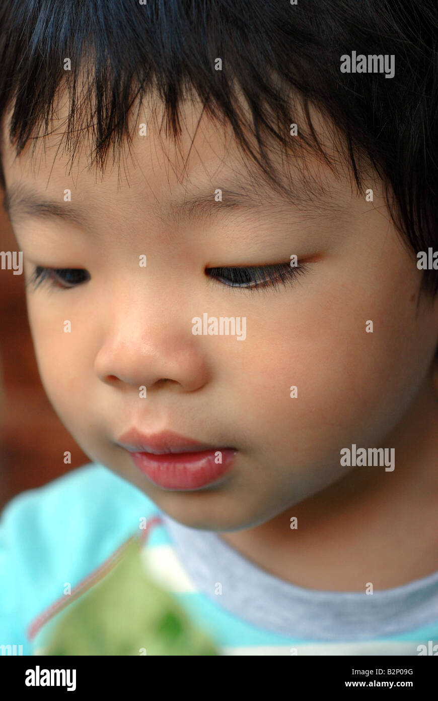 Toddler face closeup Stock Photo - Alamy