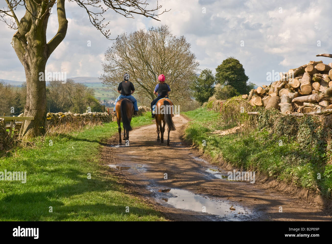 Horseriding yorkshire hi-res stock photography and images - Alamy