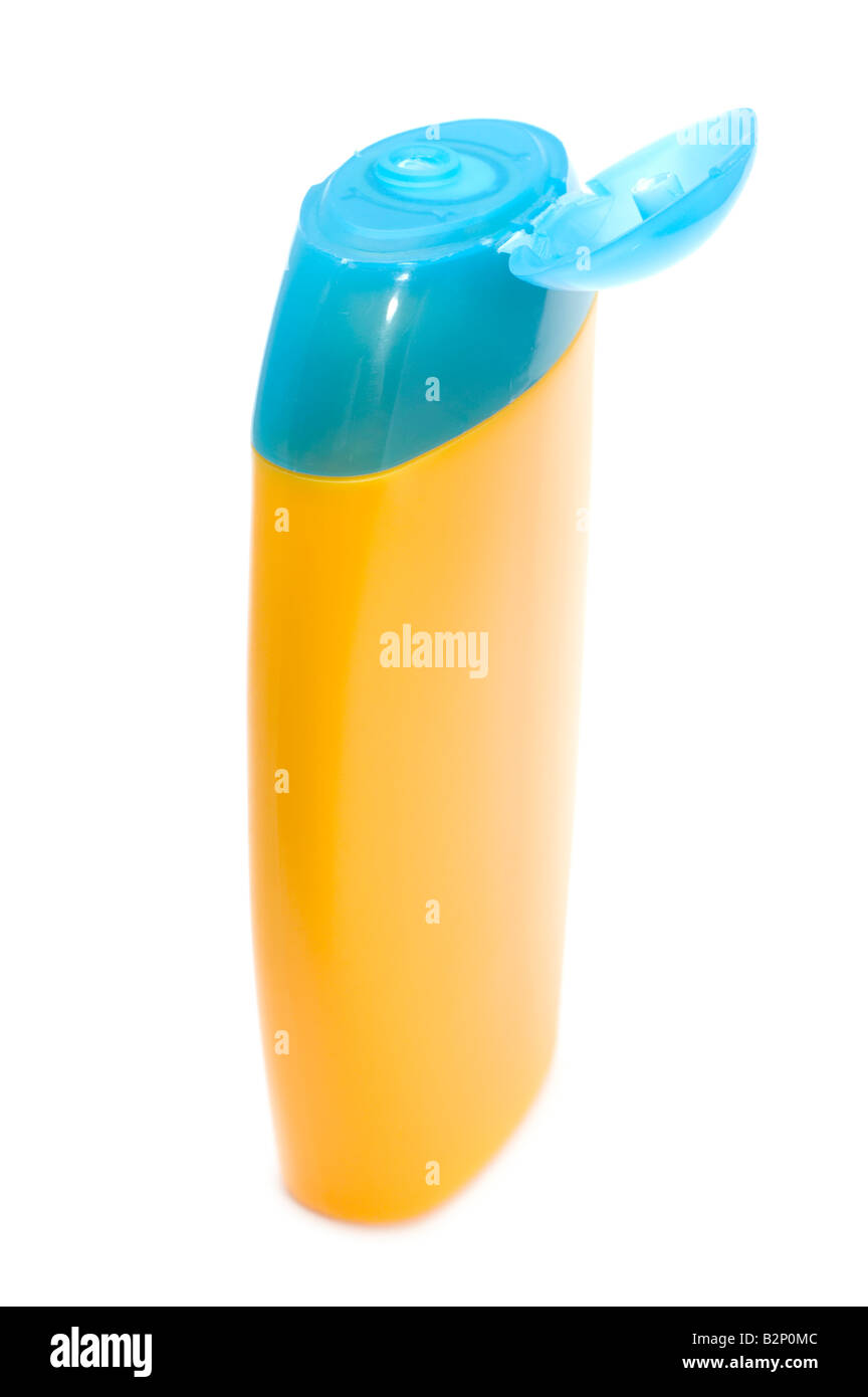 object on white container for shampoo Stock Photo - Alamy