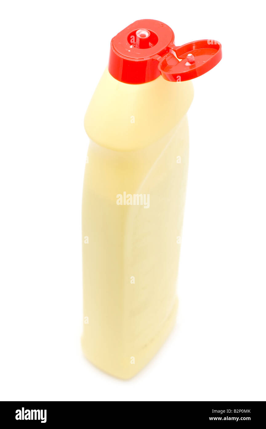 object on white kitchen utensil plastic bottle Stock Photo - Alamy