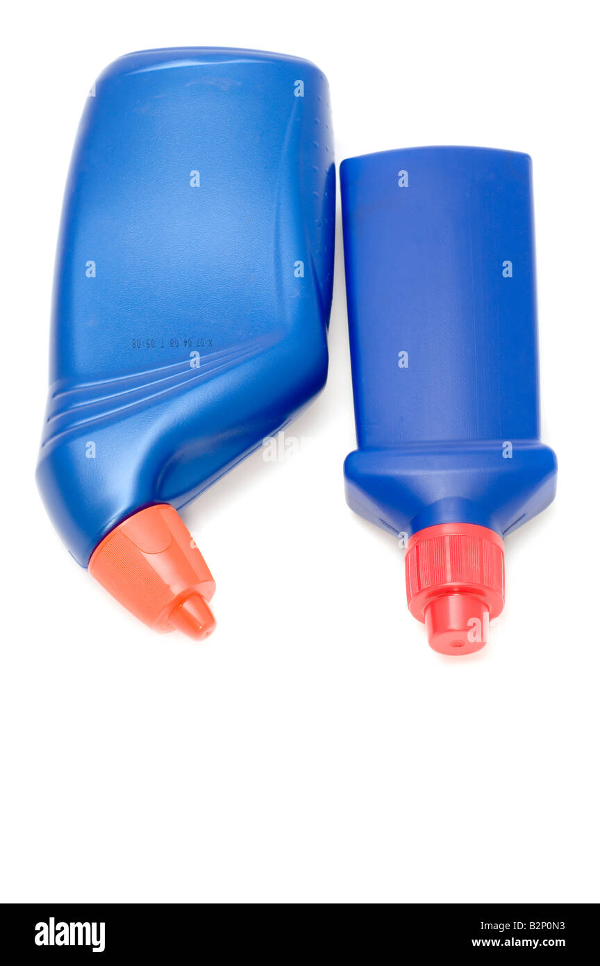 object on white kitchen utensil plastic bottle Stock Photo - Alamy