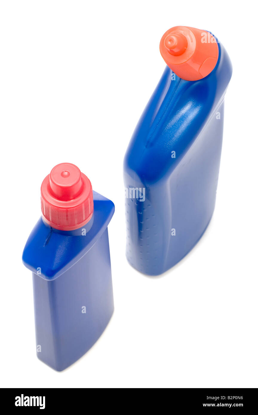 object on white kitchen utensil plastic bottle Stock Photo - Alamy