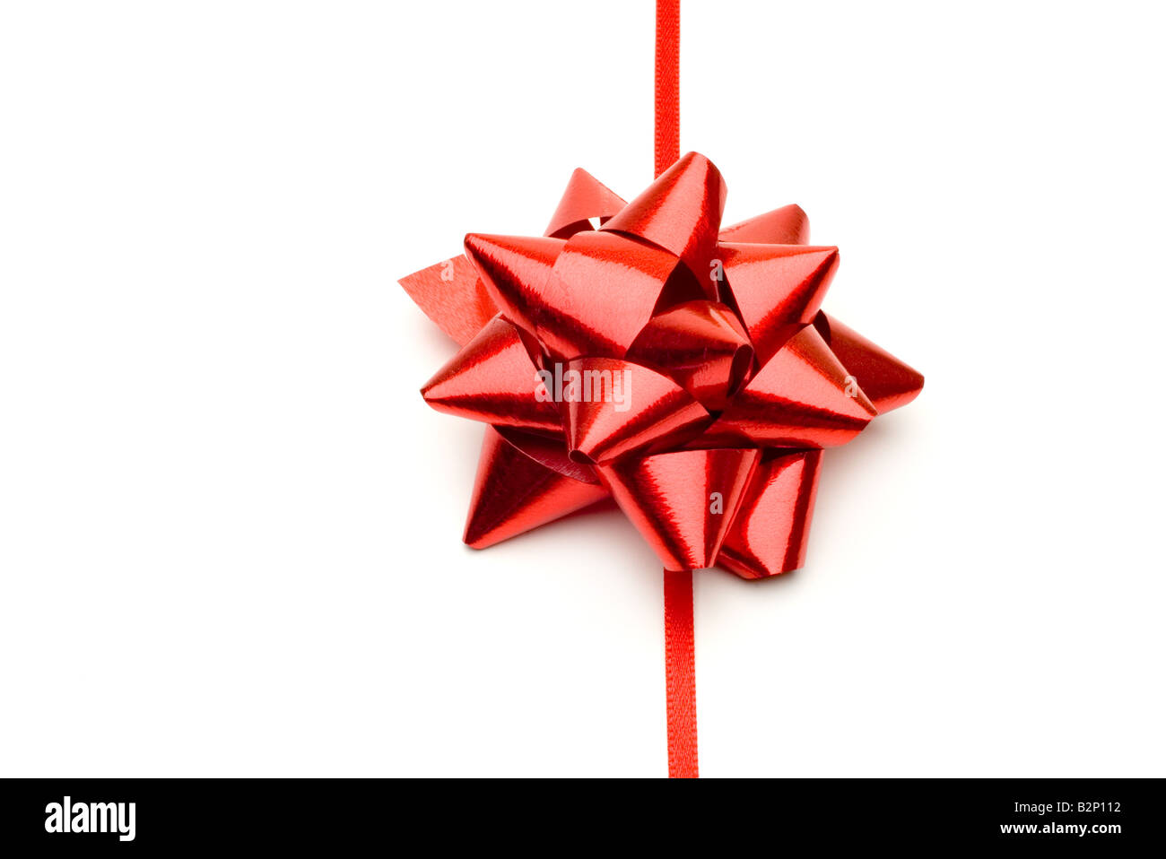 Gift wrapping on white background Stock Photo - Alamy