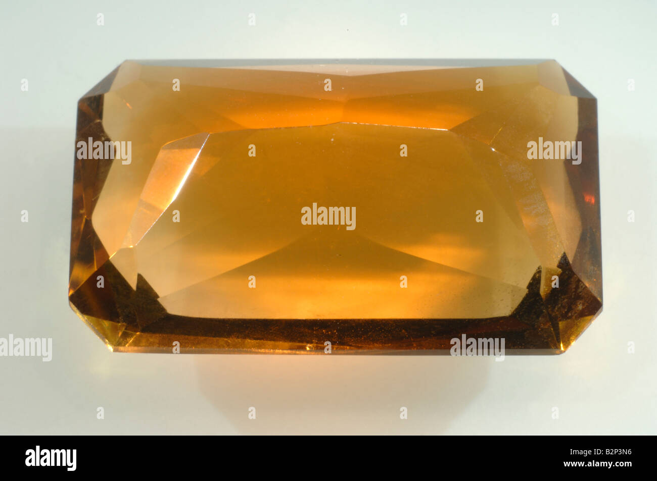 Cut Citrine, Citrine Quartz, studio picture Stock Photo - Alamy