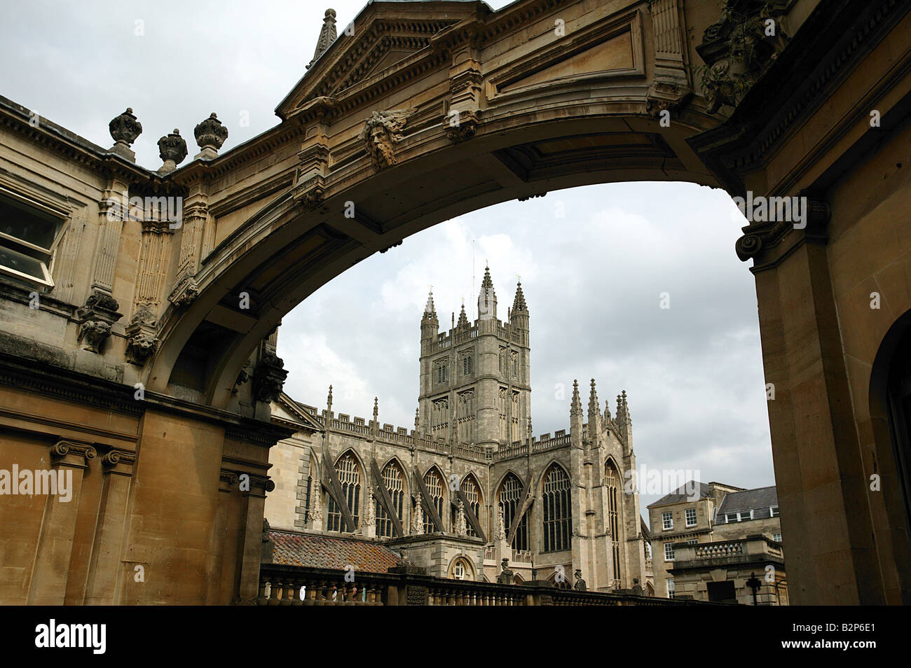 Bath Abbey Bath Somerset England Stock Photo - Alamy