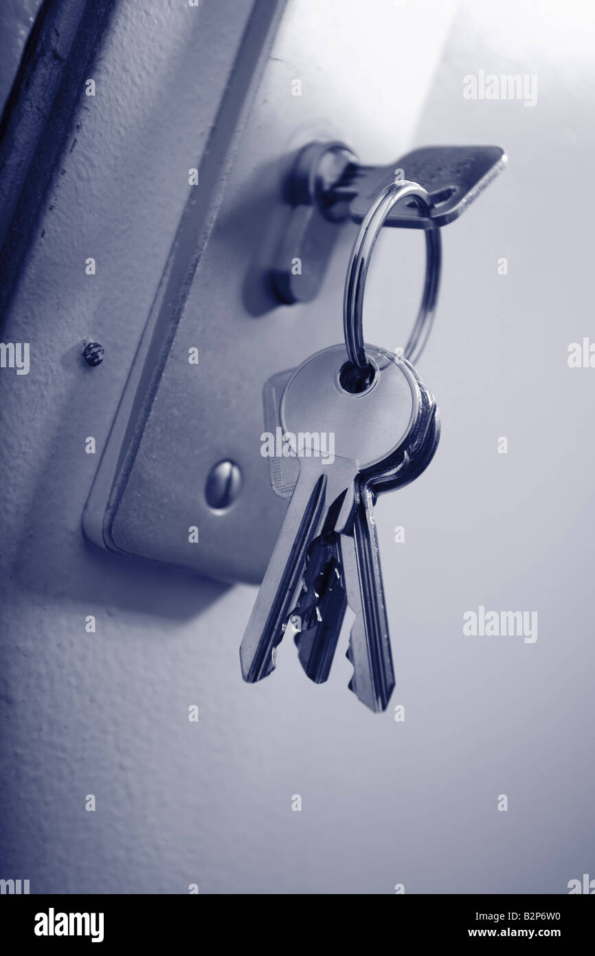 Latch key black and white hi-res stock photography and images - Alamy