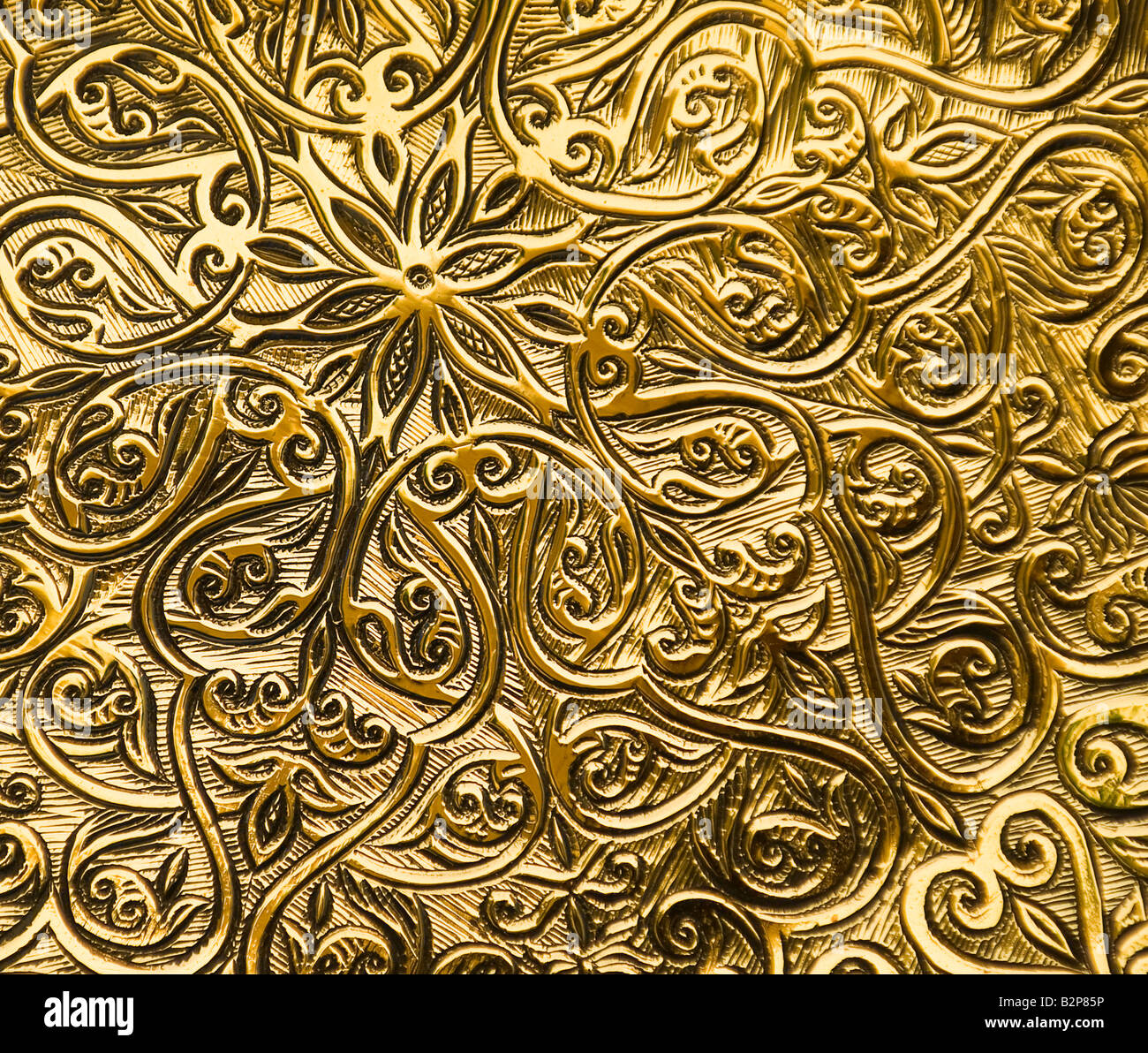 Highly detailed background with oriental ornaments Stock Photo - Alamy