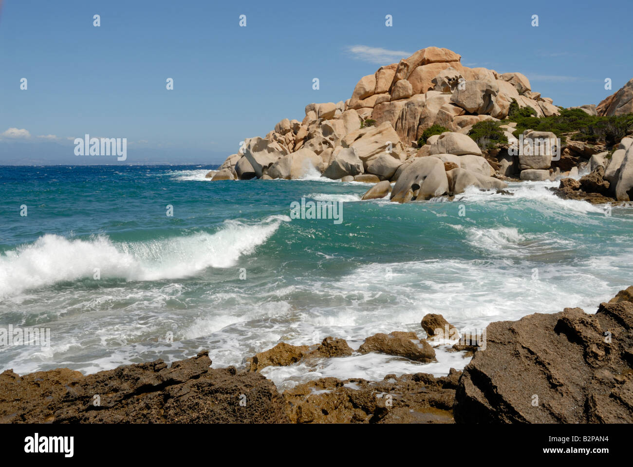 Cala Spinosa beach at Santa Teresa Gallura on Sardinia Stock Photo - Alamy