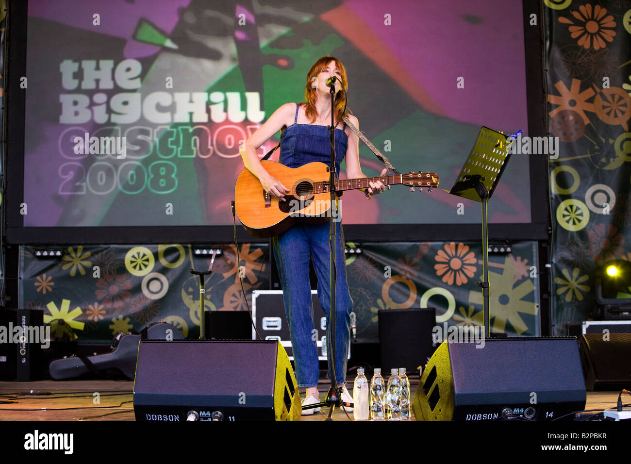 Beth Orton performing live at The Big Chill Festival 2008, Eastnor ...