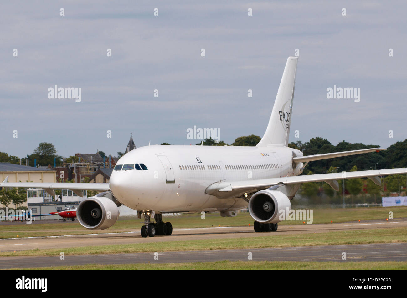 Airbus A310 EADS Air Refuelling tanker preparing for take off ...