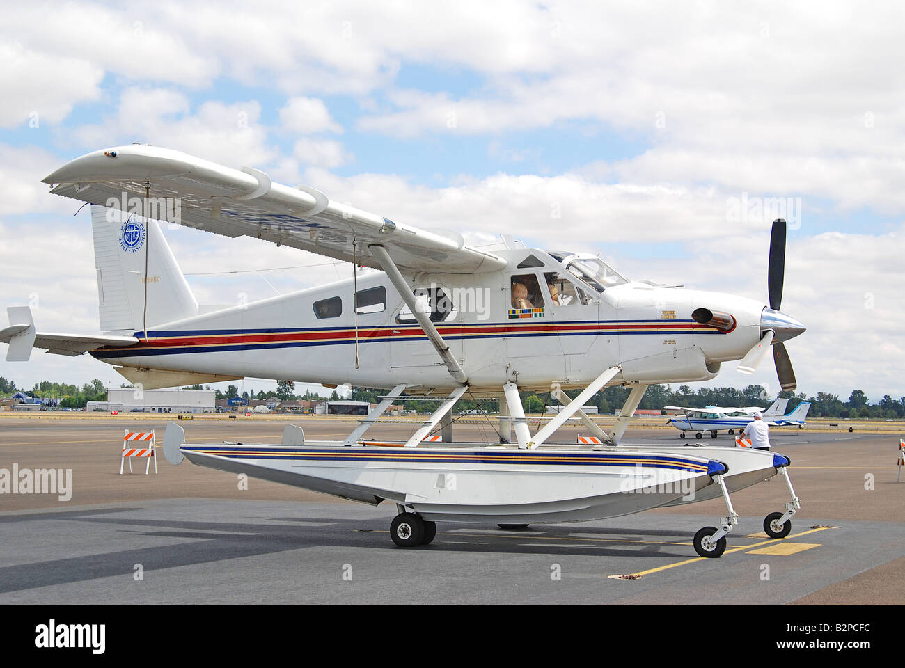 Canadian Beaver Turbine Powered Float Plane Stock Photo - Alamy