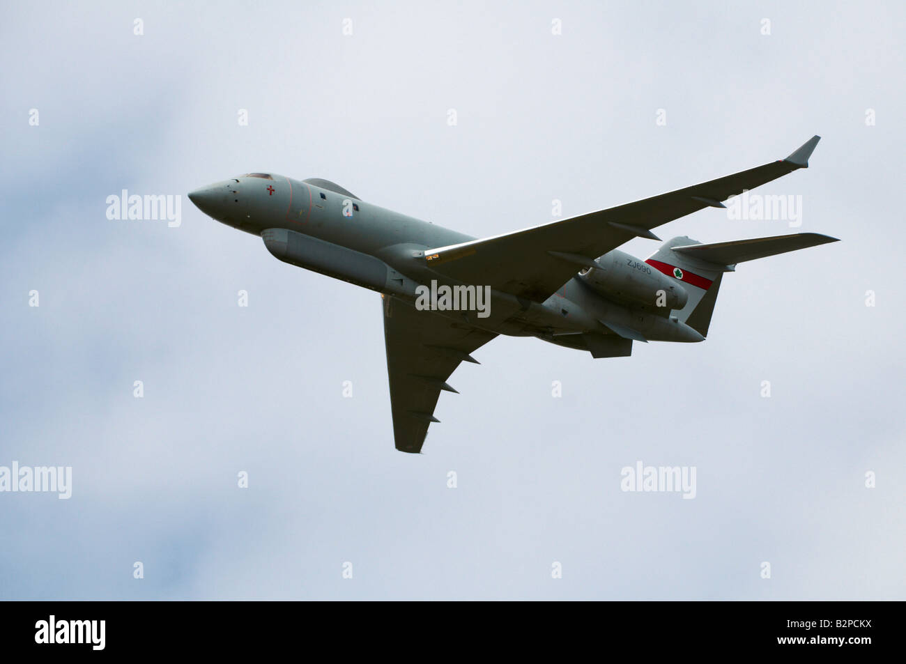 RAF Sentinel R1 Bombardier Global Express Farnborough Air Show 2008 ...