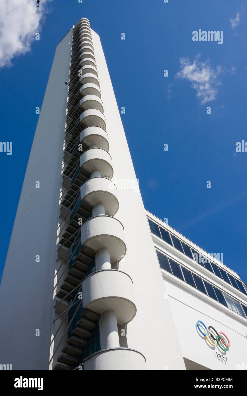 Helsinki Olympic Stadium tower Stock Photo - Alamy