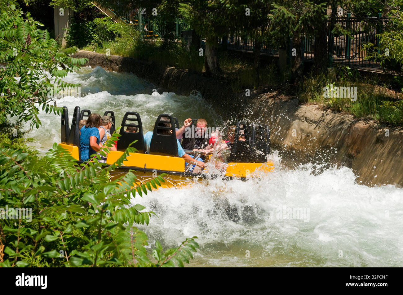 Wild river water ride hi-res stock photography and images - Alamy