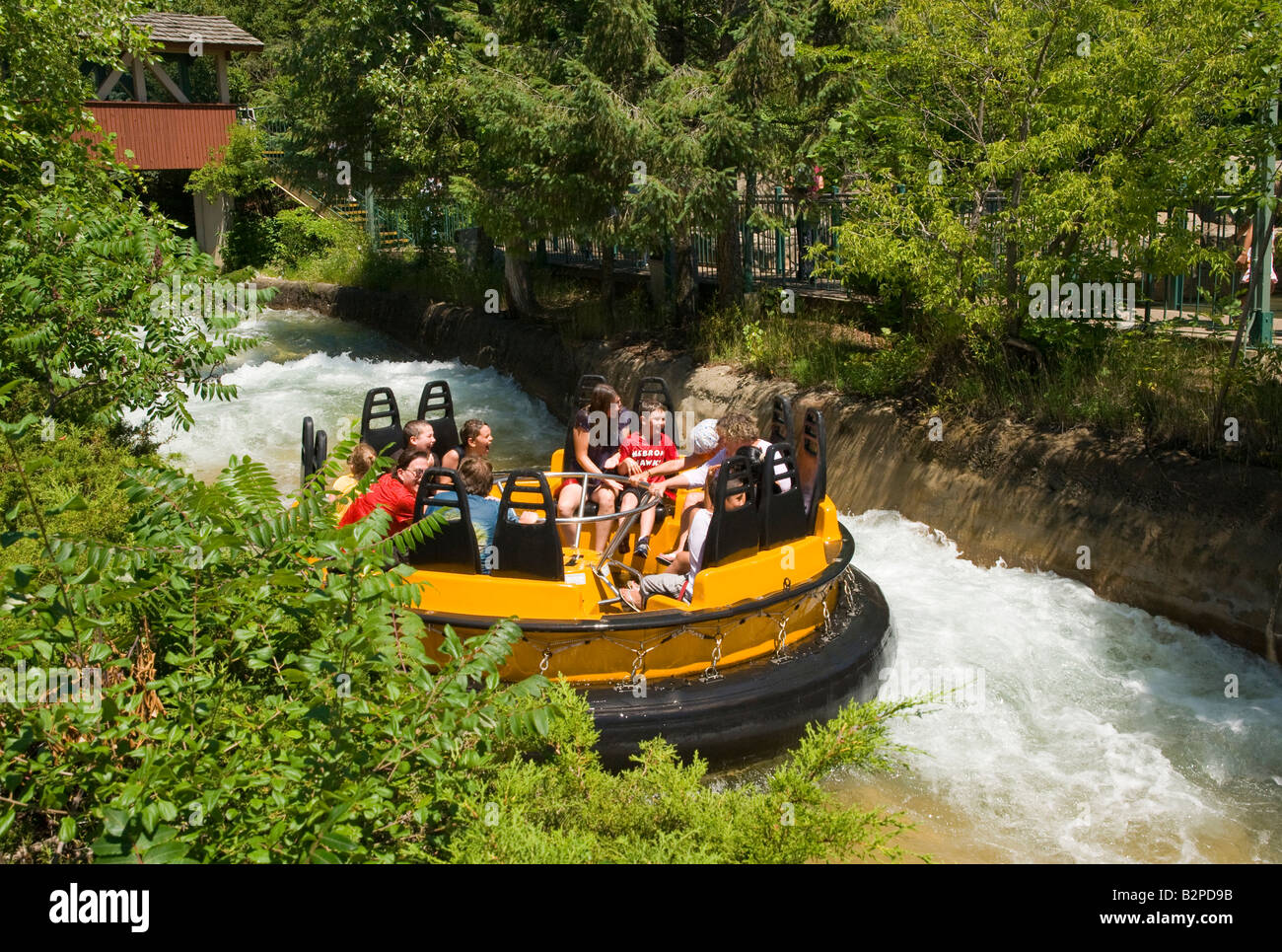 Raging Rapids River Ride Stock Photo - Alamy