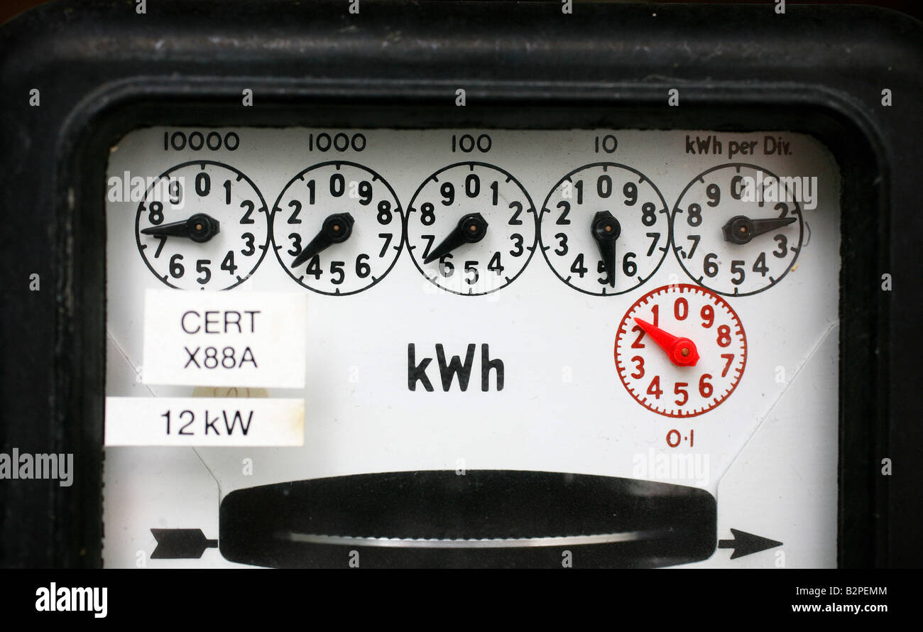 Domestic electricity hi-res stock photography and images - Alamy