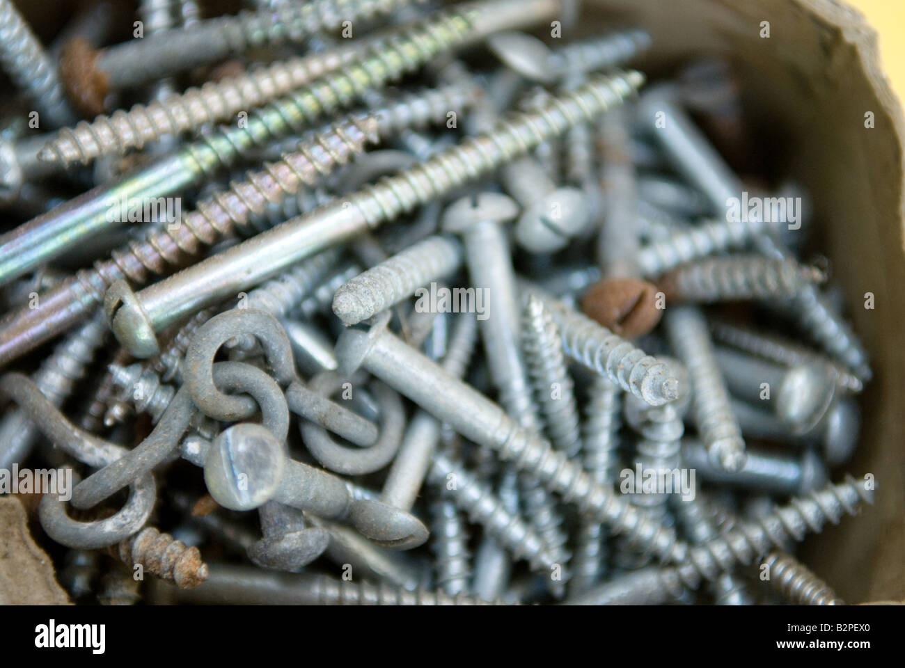 Box of screws hi-res stock photography and images - Alamy