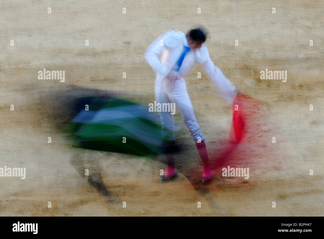 Matador bull charging hi-res stock photography and images - Alamy