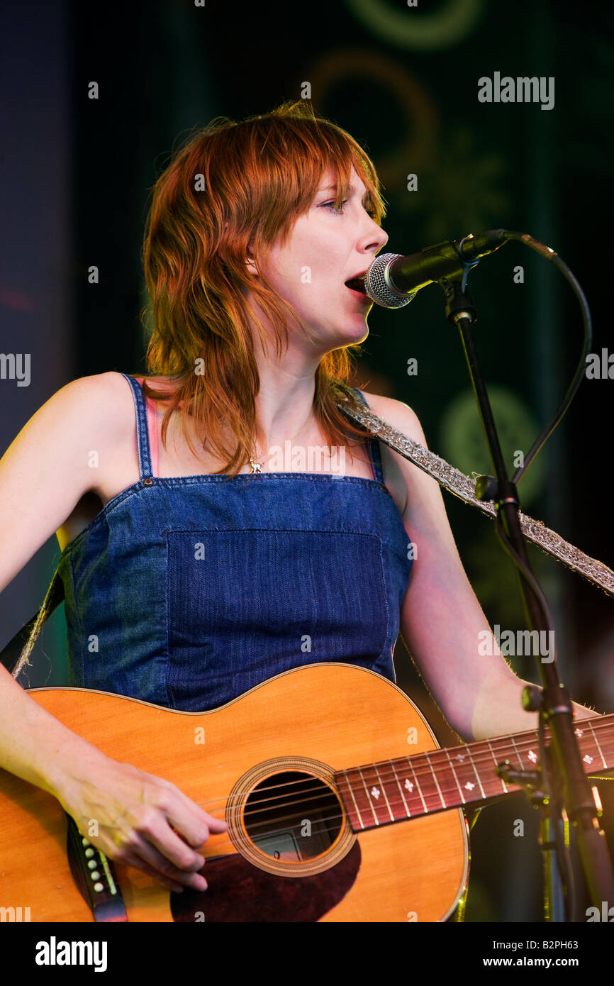 Beth Orton performing live at The Big Chill Festival 2008, Eastnor ...