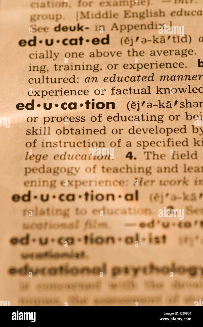 Word focus blurred words in hi-res stock photography and images - Alamy