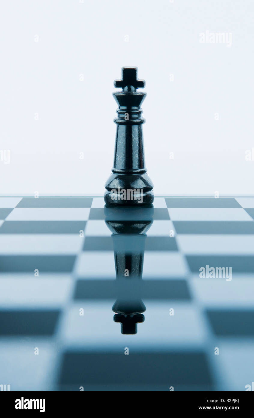 King chess piece Stock Photo - Alamy