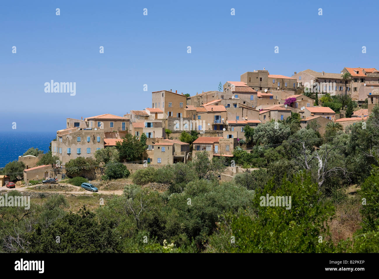 Mediterranean hillside hi-res stock photography and images - Alamy