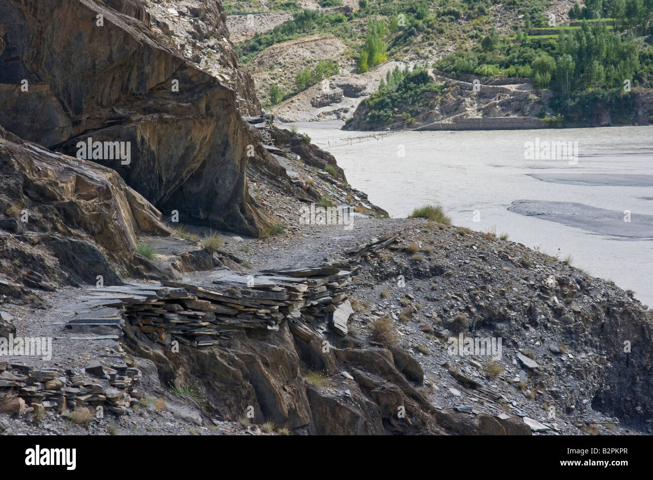 Built up trail hi-res stock photography and images - Alamy