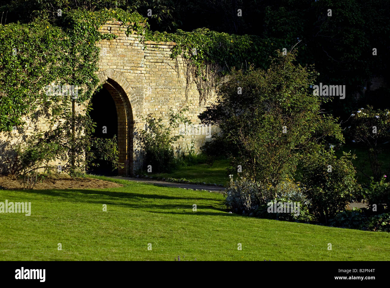 Dunraven walled garden hi-res stock photography and images - Alamy