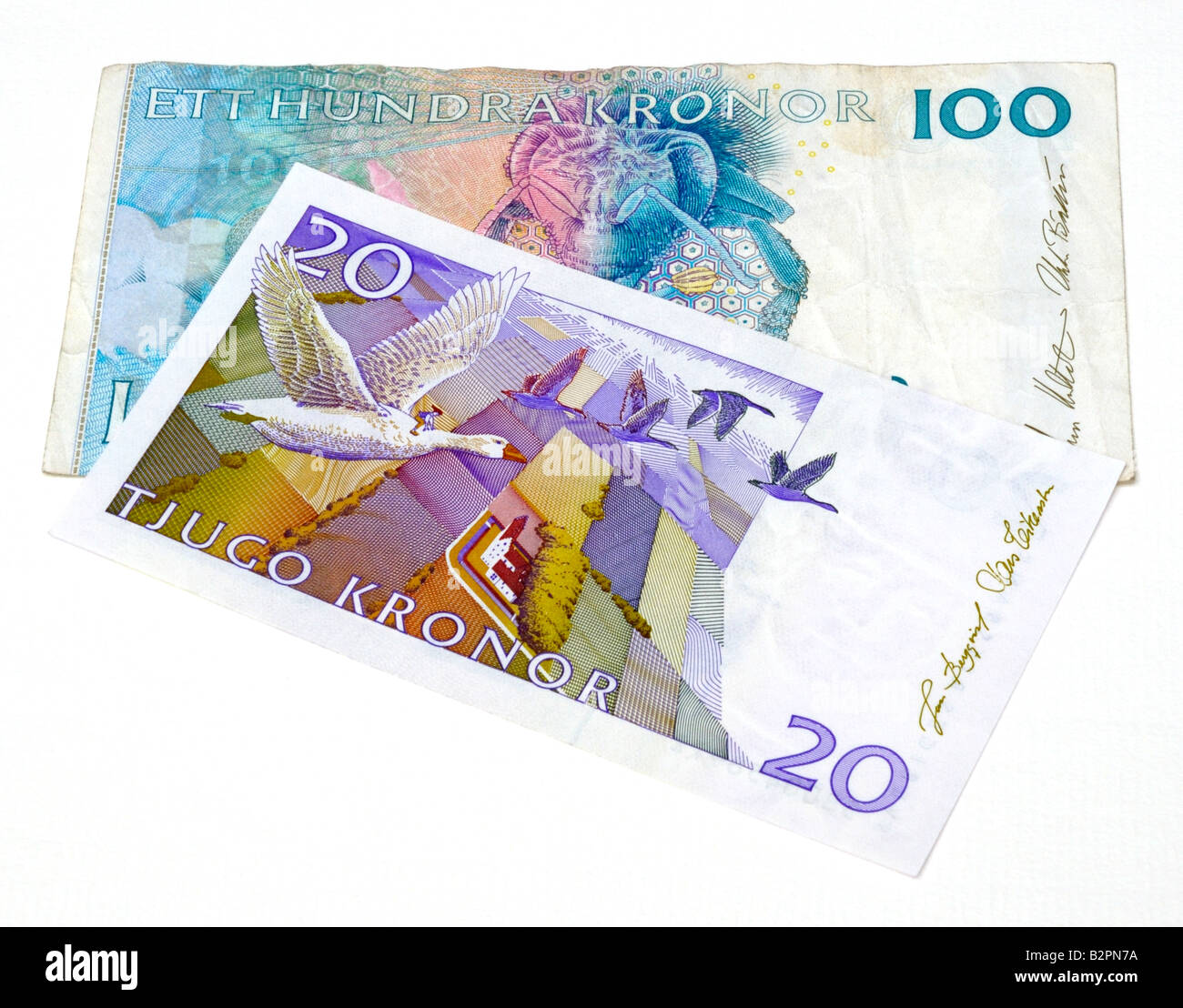 Swedish Bank Notes Stock Photo - Alamy