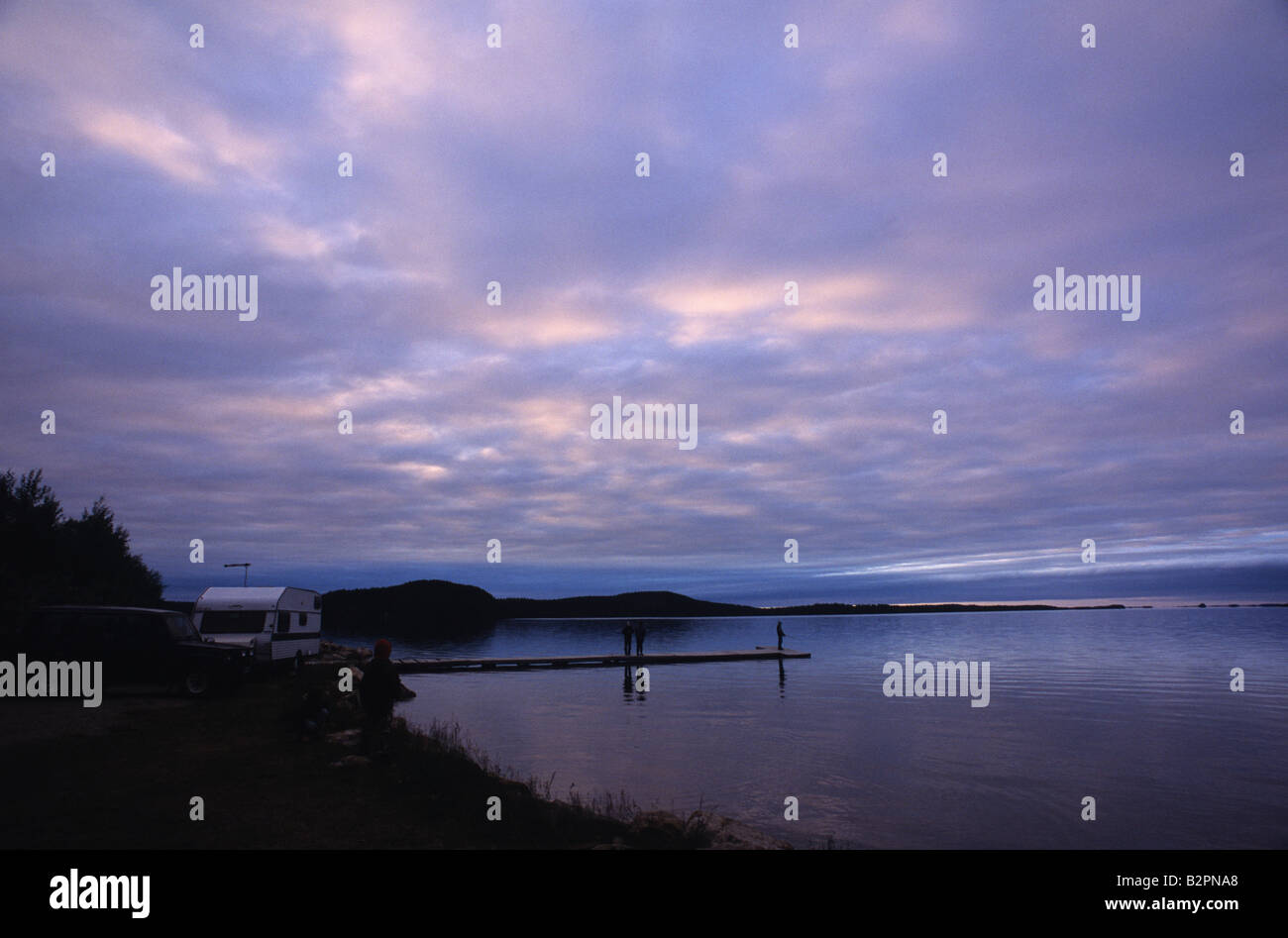 Lake inari finland fishing hi-res stock photography and images - Alamy