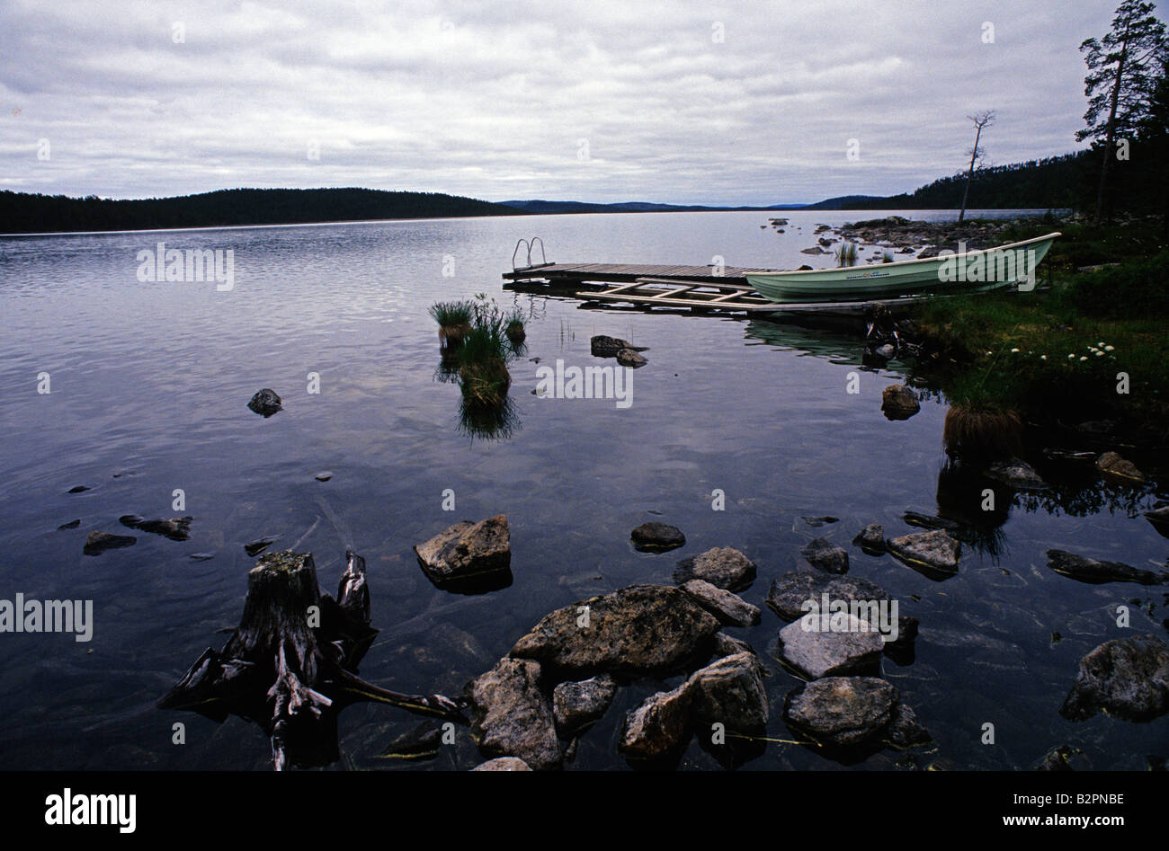 Lake inari finland fishing hi-res stock photography and images - Alamy