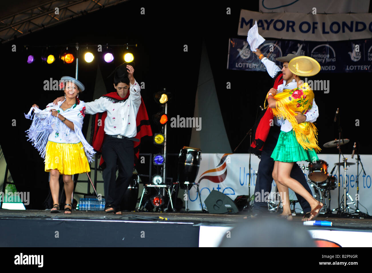 Latin American Carnival in London Mini Carnaval De Oruro Stock Photo ...